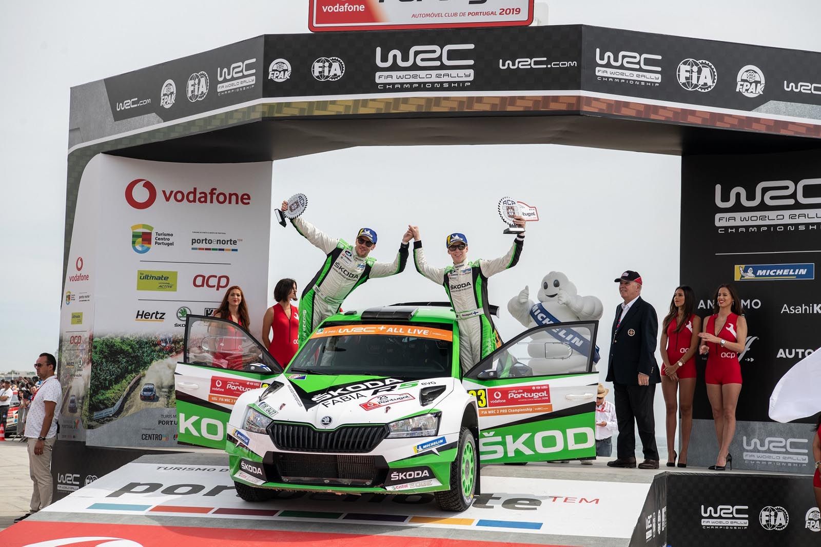 WRC2 – Ράλι Πορτογαλίας: Διπλός θρίαμβος για το νέο Skoda Fabia R5 evo ...
