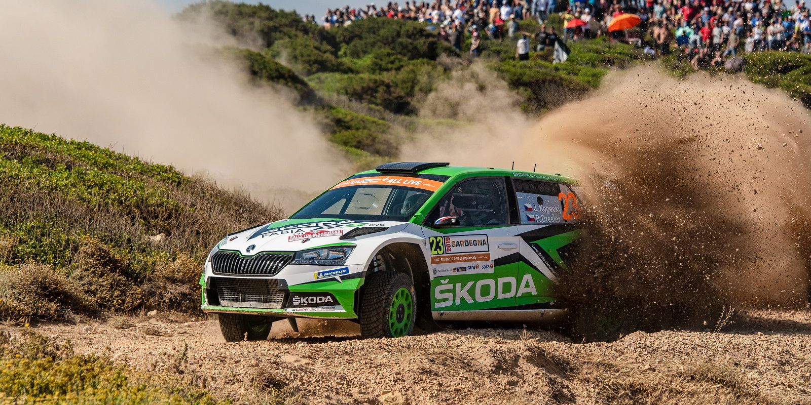 Η νέα SKODA Fabia R5 evo έκανε το «1-2» και στη Σαρδηνία - carzine.gr